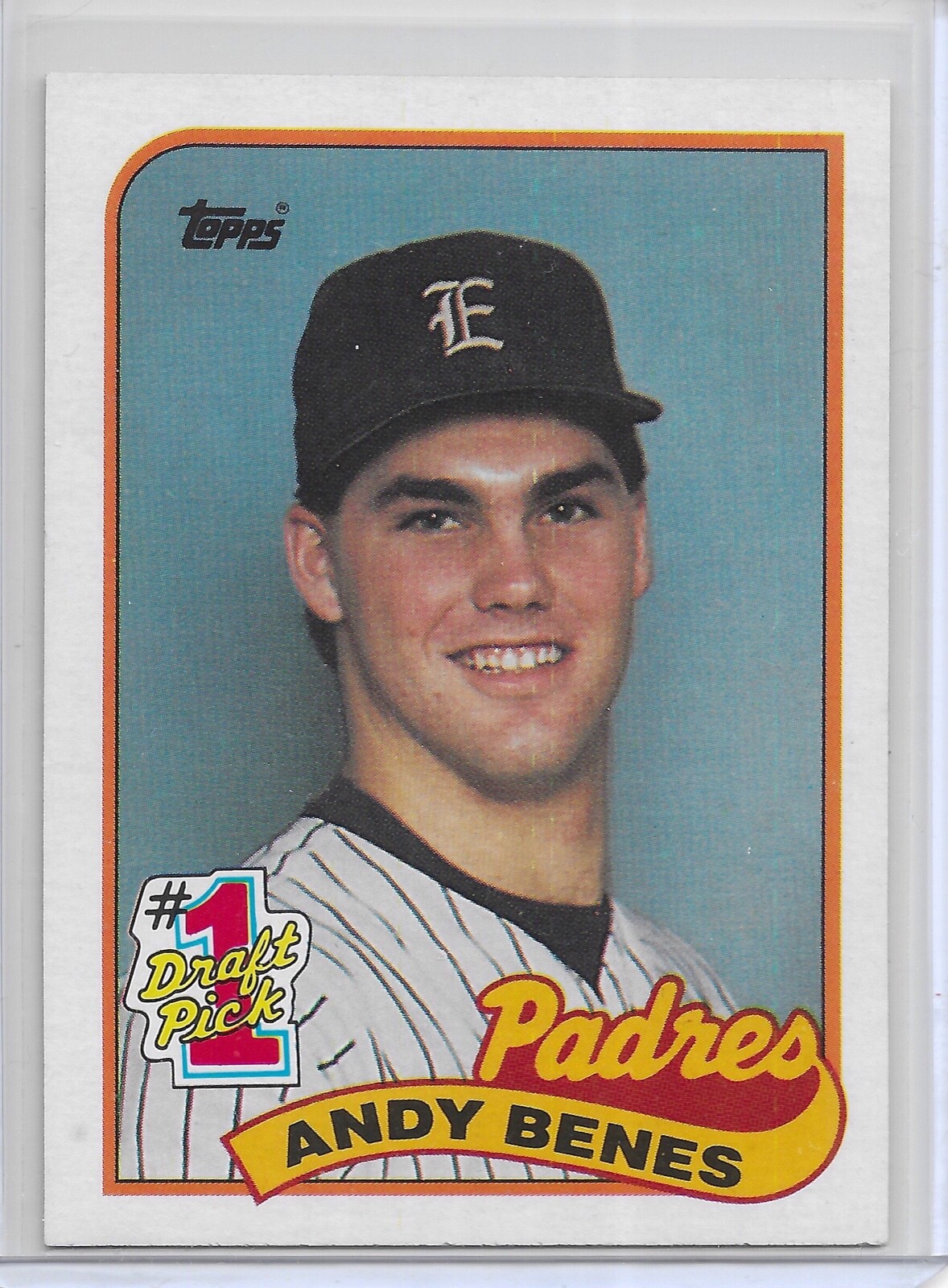 1989 Topps Baseball Andy Benes RC / Rookie Card # 437 Multiple ...