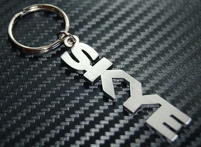 SKYE Keyring Keychain Key Fob Stainless Steel Name Gift | eBay