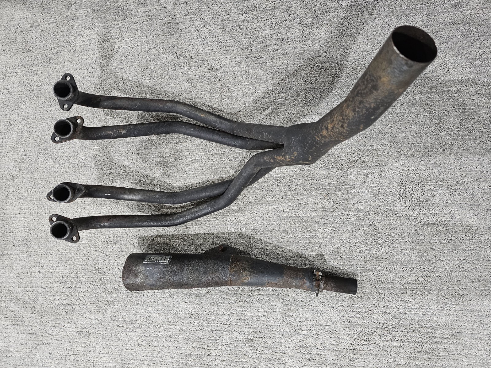 *VERY RARE* XS1100 4-into-1 Kerker Exhaust | eBay