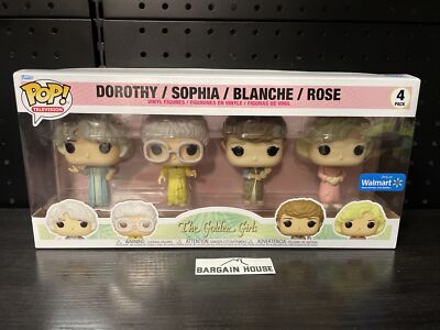 Funko Pop Television! - Golden Girls in Robes Walmart Exclusive 4-Pack ...