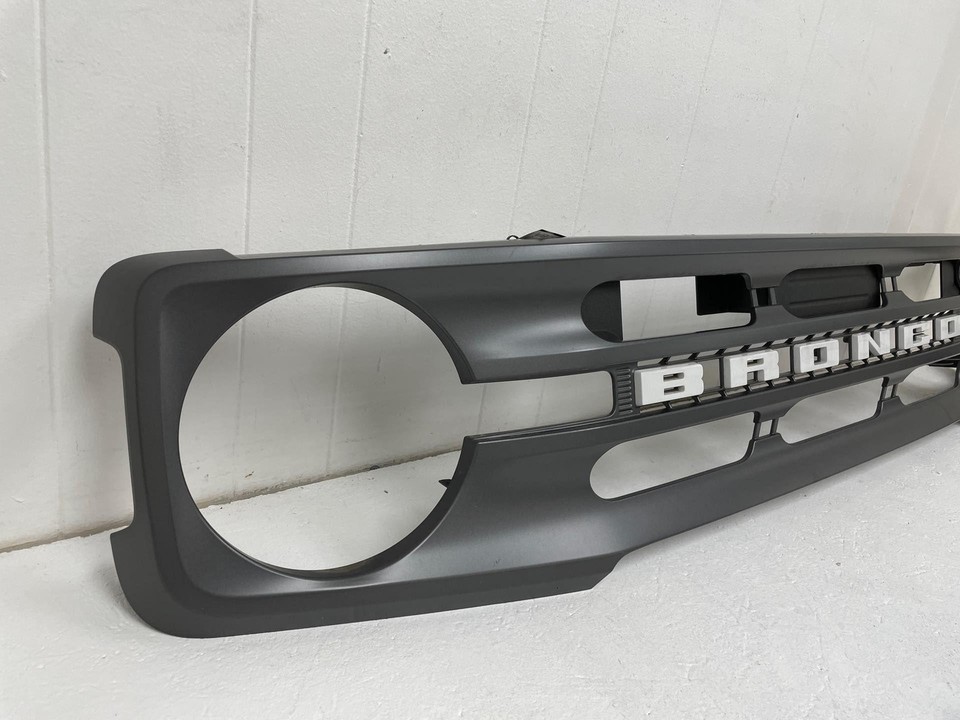 2021-2024 FORD BRONCO BIG BEND FRONT UPPER RADIATOR GRILL GRAY M2DB ...
