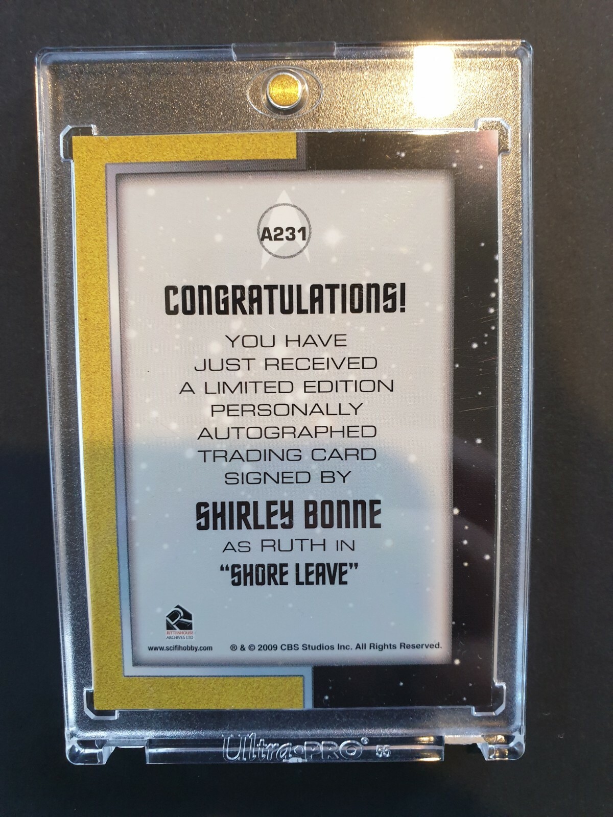 2009 Star Trek The Original Series Archives Shirley Bonne as Ruth A231 ...