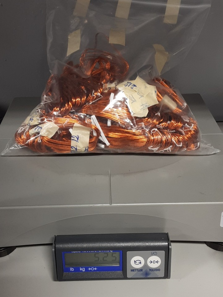 90 Grams ENAMELLED copper magnet Wire Gauge 21 AWG .81 mm, Coil Wire ...