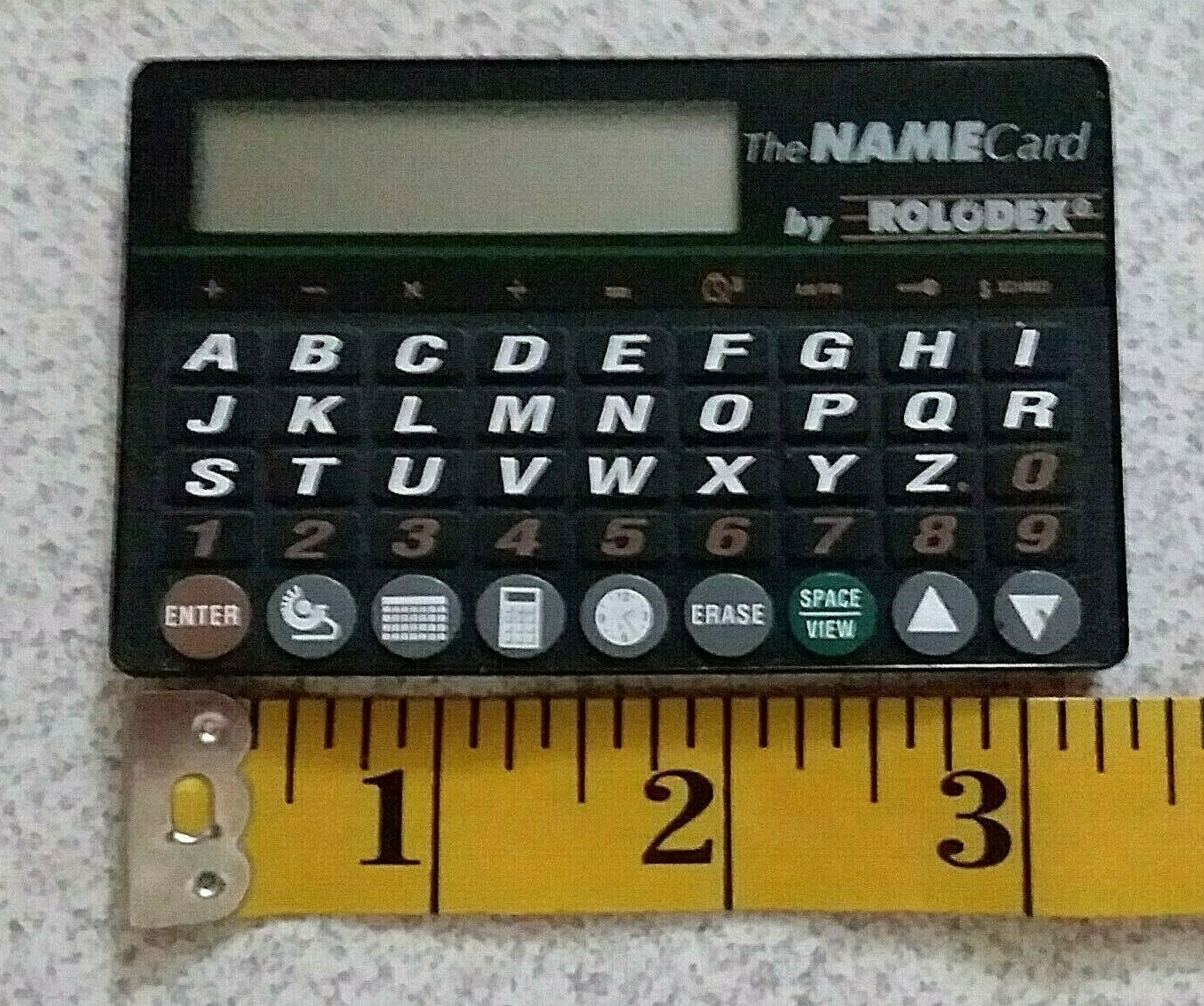 VINTAGE ELECTRONIC ROLODEX--"NAME CARD"--from early 90's | eBay