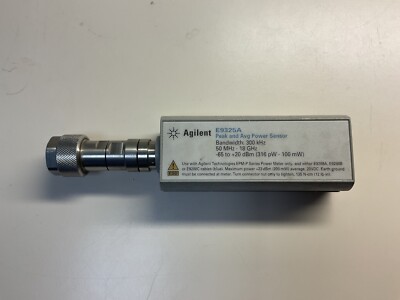 Agilent HP E9325A Peak-Average Power Sensor, 50MHz-18GHz, -65 to +20 ...