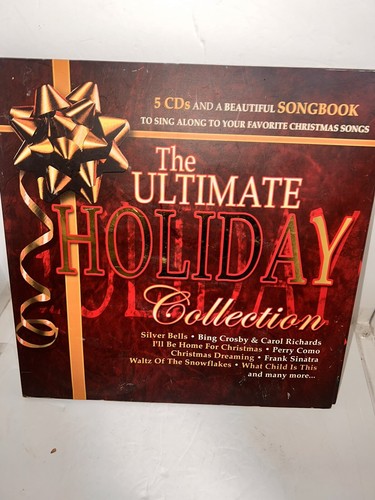 CHRISTMAS The Ultimate Holiday Collection 5 CD & Songbook BING CROSBY ...