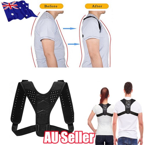 Posture Clavicle Support Corrector Shoulder Brace Strap Back Straight ...