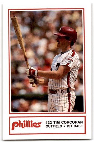 1985 Philadelphia Phillies Police Tim Corcoran #6 | eBay