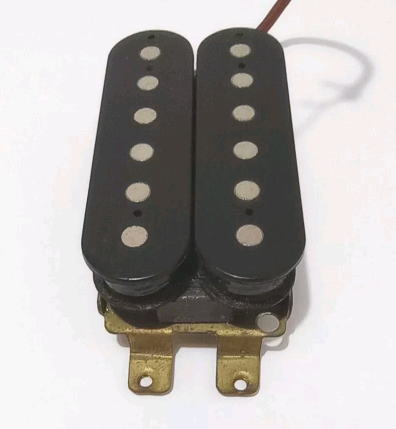 Passive Humbucker 6 String Guitar Pickup Black 3 Screw Mounting ...