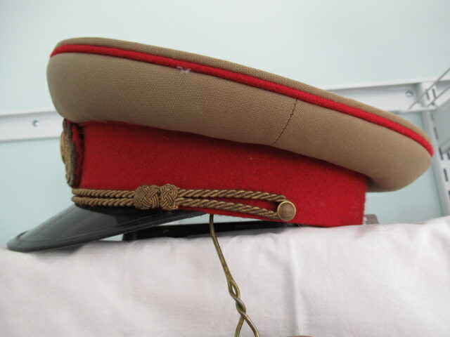 ROMANIA SOCIALIST GENERAL'S SHIRT & HAT. UNIFORM. ORIGINAL ISSUE. MEDAL ...