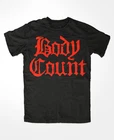 Body Count T-shirt Black Logo Hip Hop, Heavy Metal, Hardcore, Born Dead ...