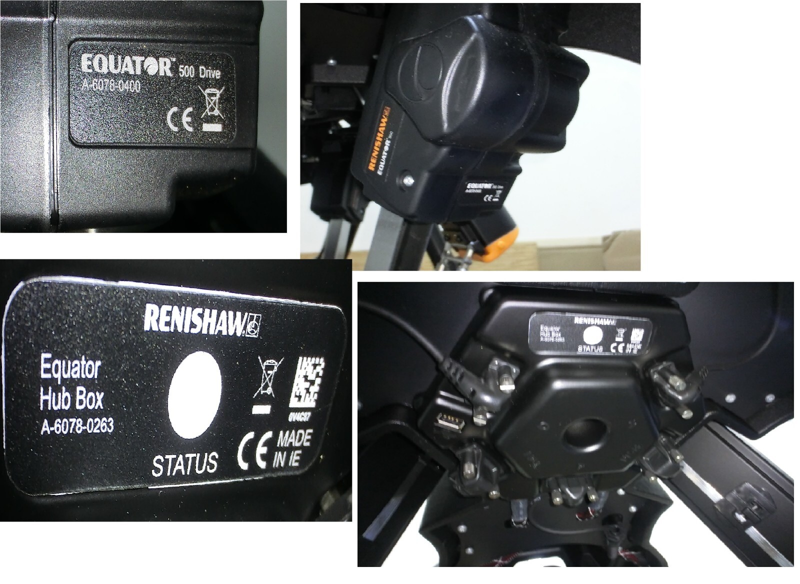 Renishaw Equator 500 Gauging System,Hub Box,EQR-6,SM25_2U,MCULite-2 ...