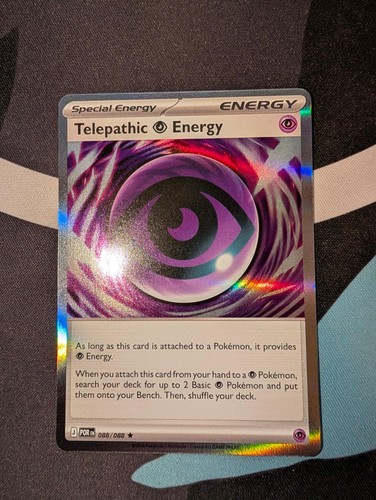 Telepathic Psychic Energy 088/088 Rare Perfect Order Pokemon Holo Near ...