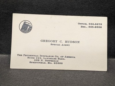 VTG Prudential insurance, Gregory Hudson Springfield Missouri business ...
