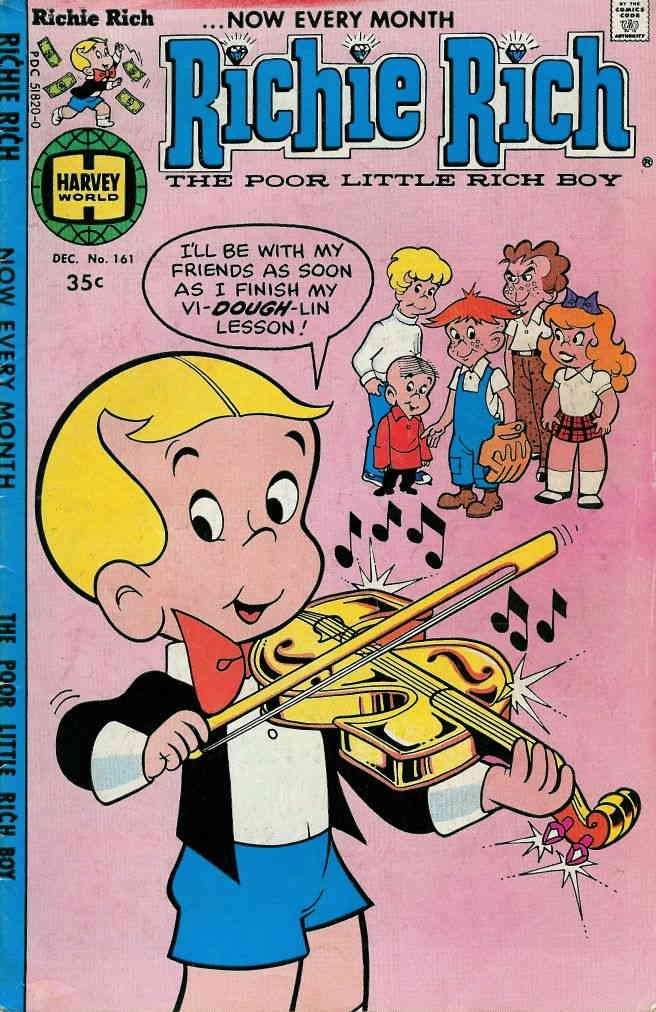 Richie Rich (1st Series) #161 VG; Harvey | low grade - December 1977 ...