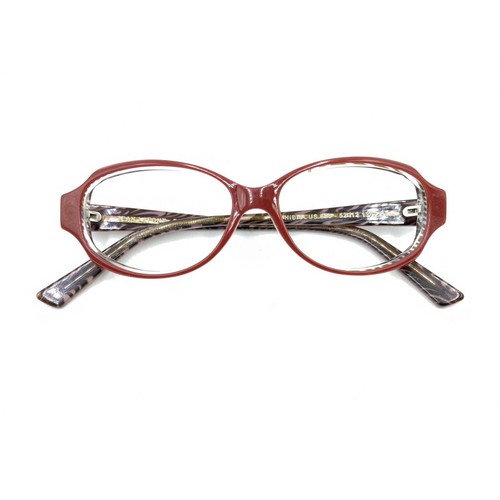 Jean Lafont Hibiscus 685 Red Oval Eyeglasses Frames 52-12 138 France ...