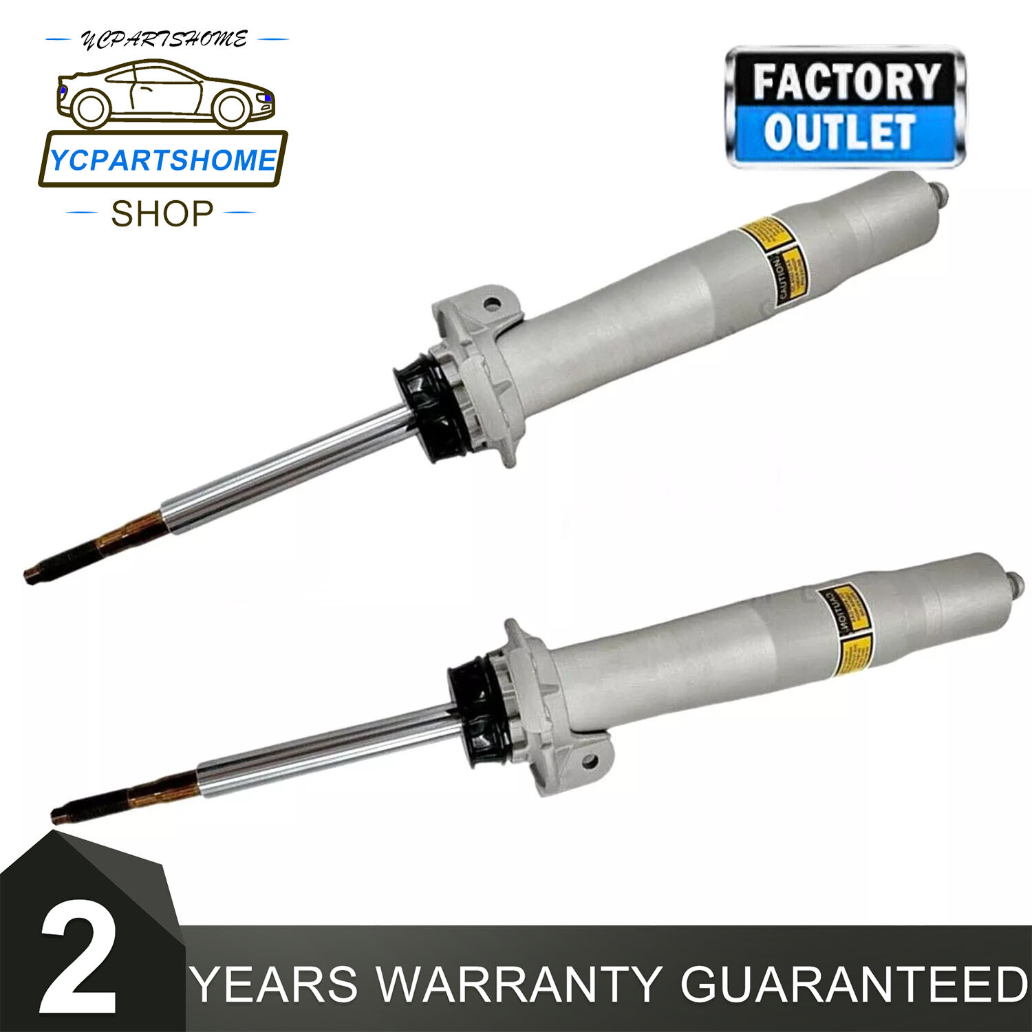 2X Fit BMW M3 E90 E92 E93 2008-2013 Front Left Right Shock Absorbers ...
