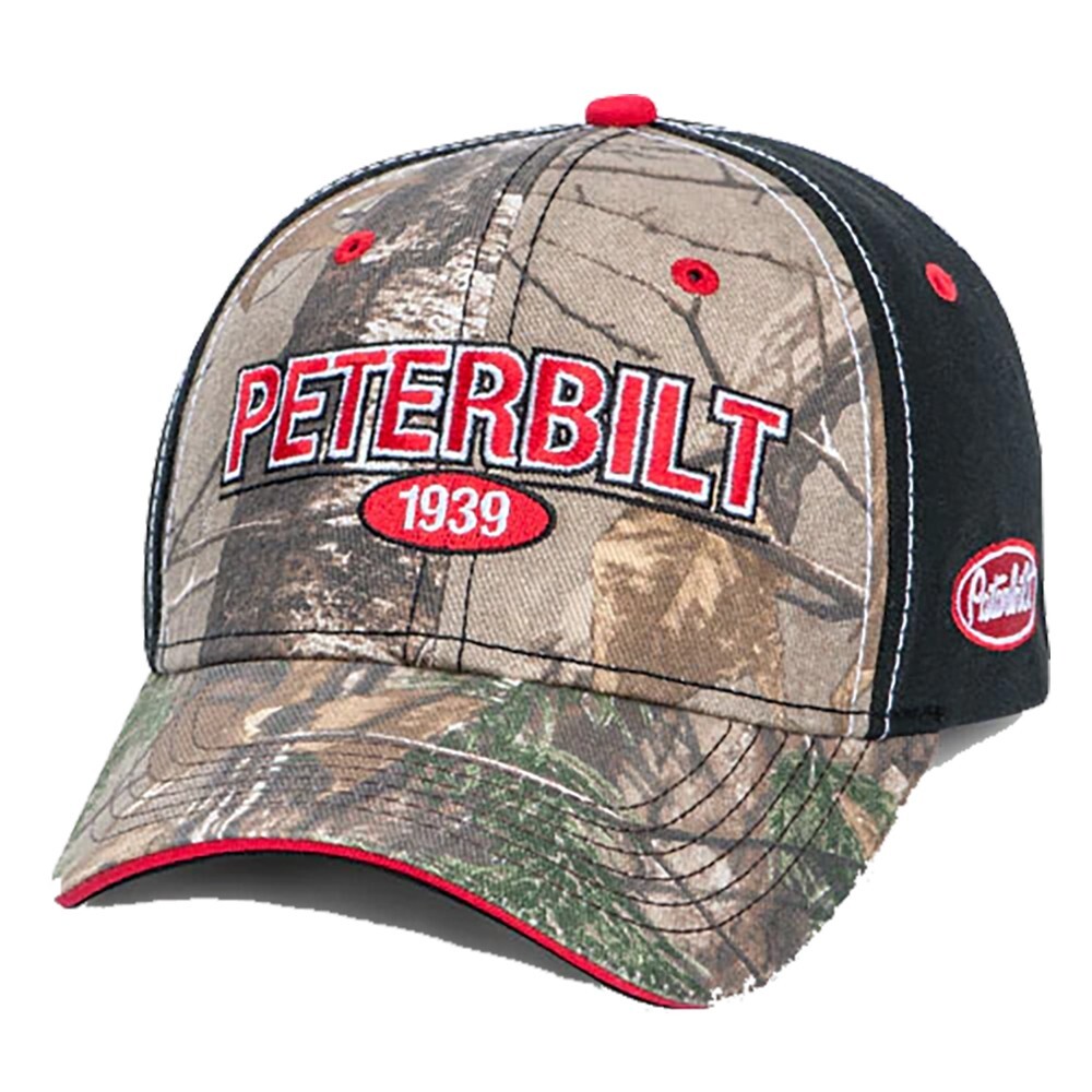 Peterbilt Trucks Motors Realtree XTRA Camouflage & Black 1939 Cap/Hat ...