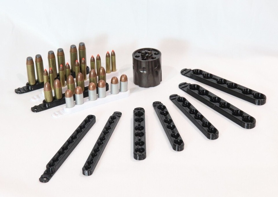 WheelStrips® Revolver Speed Strip Loader - 4-Pack - No Ammo Included ...