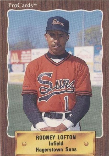 1990 ProCards Minor League - Rodney Lofton #1423 (RC) for sale online ...