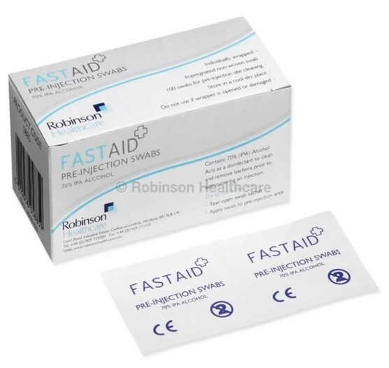 70/75% Isopropanol Unbrand/Universal Alcohol Wipes Pre-Injection Swabs ...