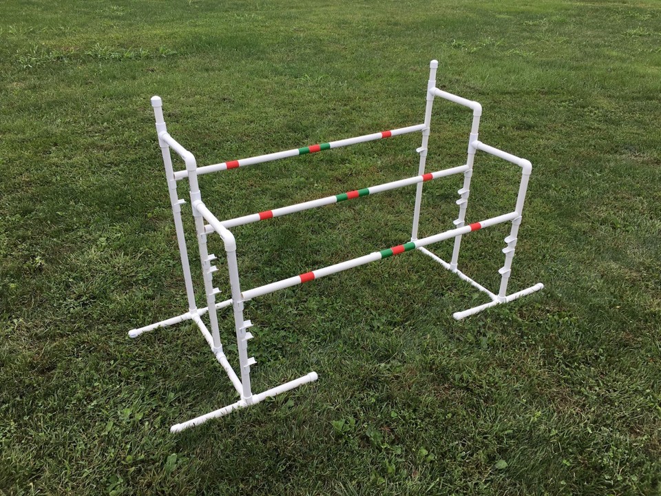 Dog Agility Training Triple Jump | eBay