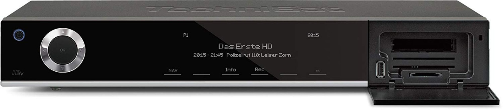 Technisat DigiCorder ISIO C digitaler HDTV TWIN-Kabelreceiver 500GB DVR ...