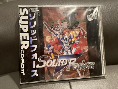 PC Engine NEC TG-16 “SOLID FORCE”NEW/Sealed | eBay
