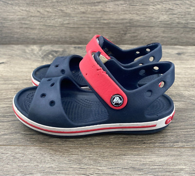 Crocs Crocband Sandal Croslite Infant Strap Sandal J2 Kids Size 11C ...