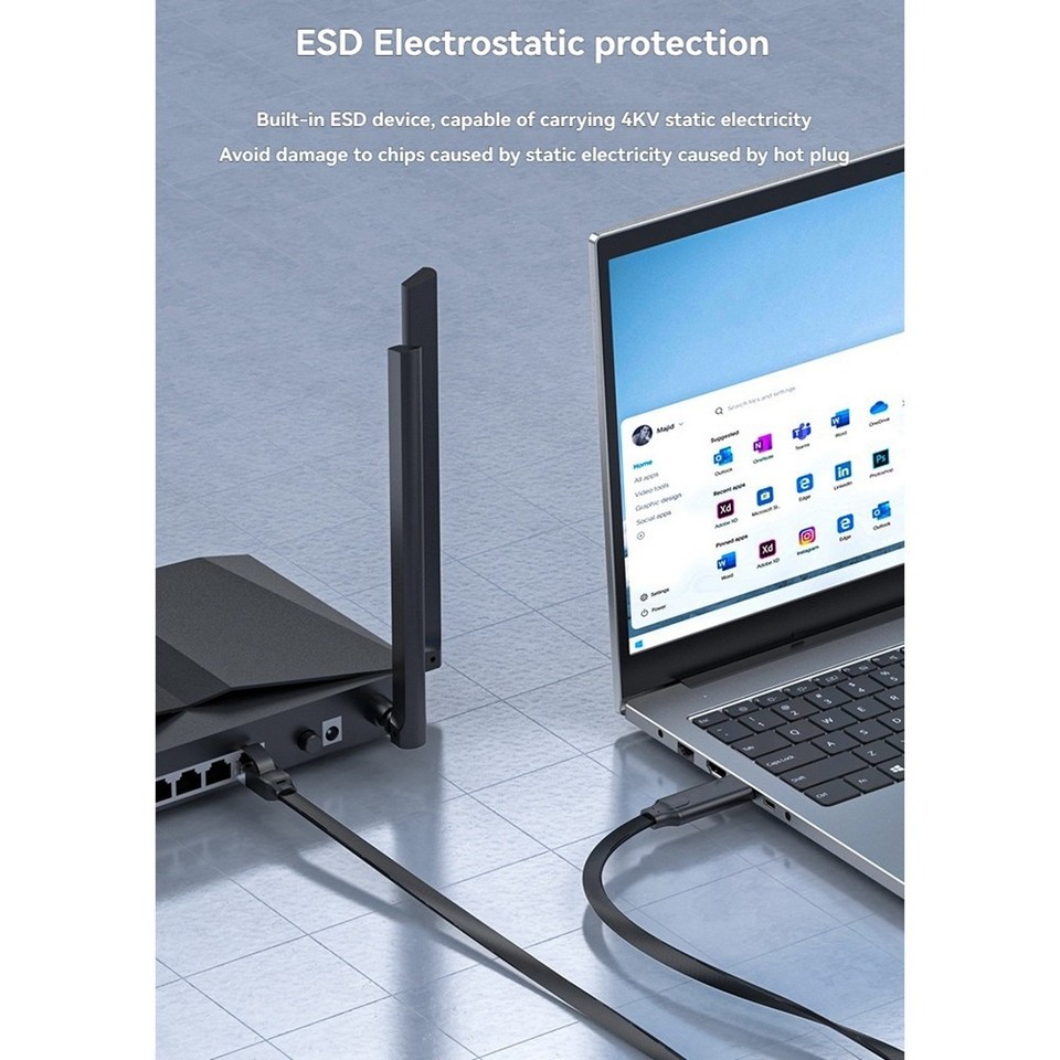 USB to RJ45 Console Cable RS232 Serial Adapter for Laptop Computer USB ...