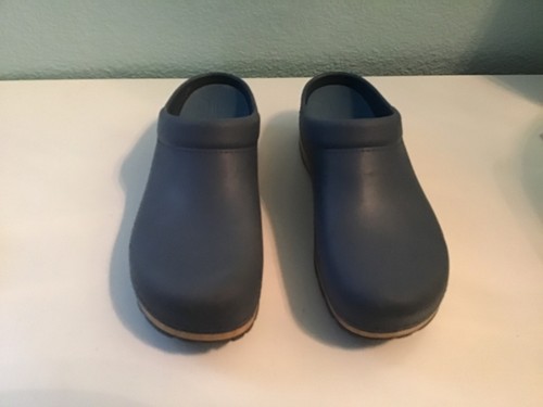 Dansko blue rubber clogs size 38-barely worn | eBay