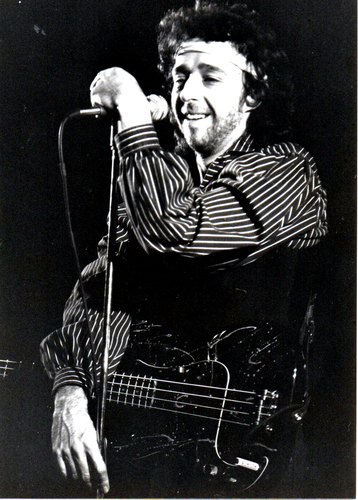 ANDY PIERCY AFTER THE FIRE PHOTO 1981 LONDON GIG UNIQUE IMAGE 12 INCH ...