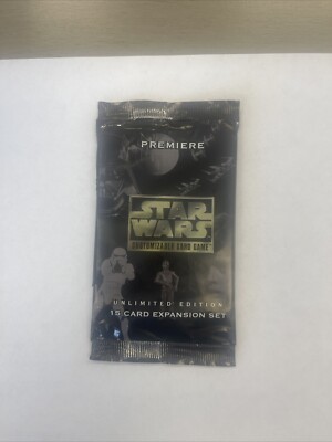 Star Wars CCG Premiere Unlimited Booster Packs | eBay
