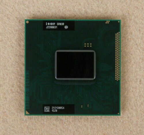 Intel SR03R Core I7-2640M 2.80Ghz Socket G2 CPU Processor for sale ...