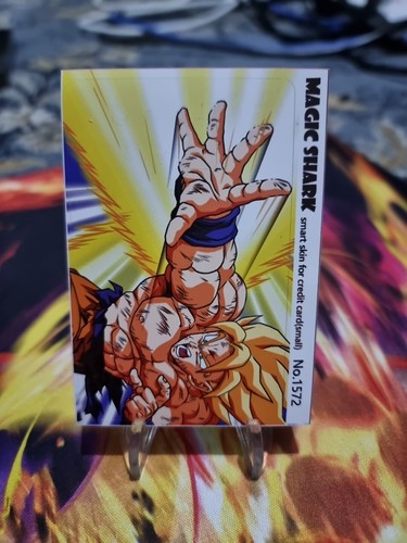 Goku Dragon Ball Z Anime Credit Debit Cards Skin Sticker - Standard ...