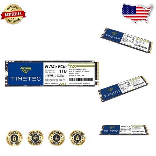 Advanced 1TB NVMe PCIe SSD with SLC Cache - Stunning Performance for ...