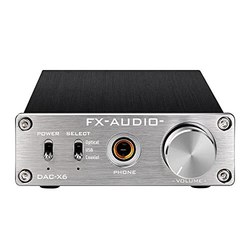Fxaudio Dacx6 Mini Hifi 2.0 Digital Audio Decoder Dac Input Usb/coaxial ...