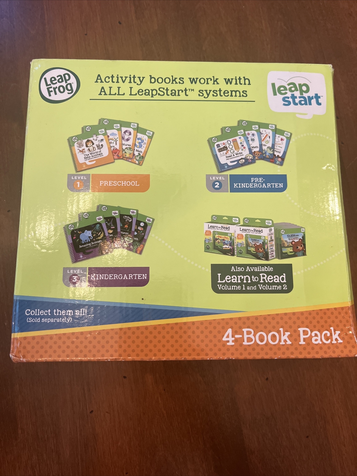 LeapFrog LeapStart Level 1 Activity Book Bundle (80-489400) for sale ...