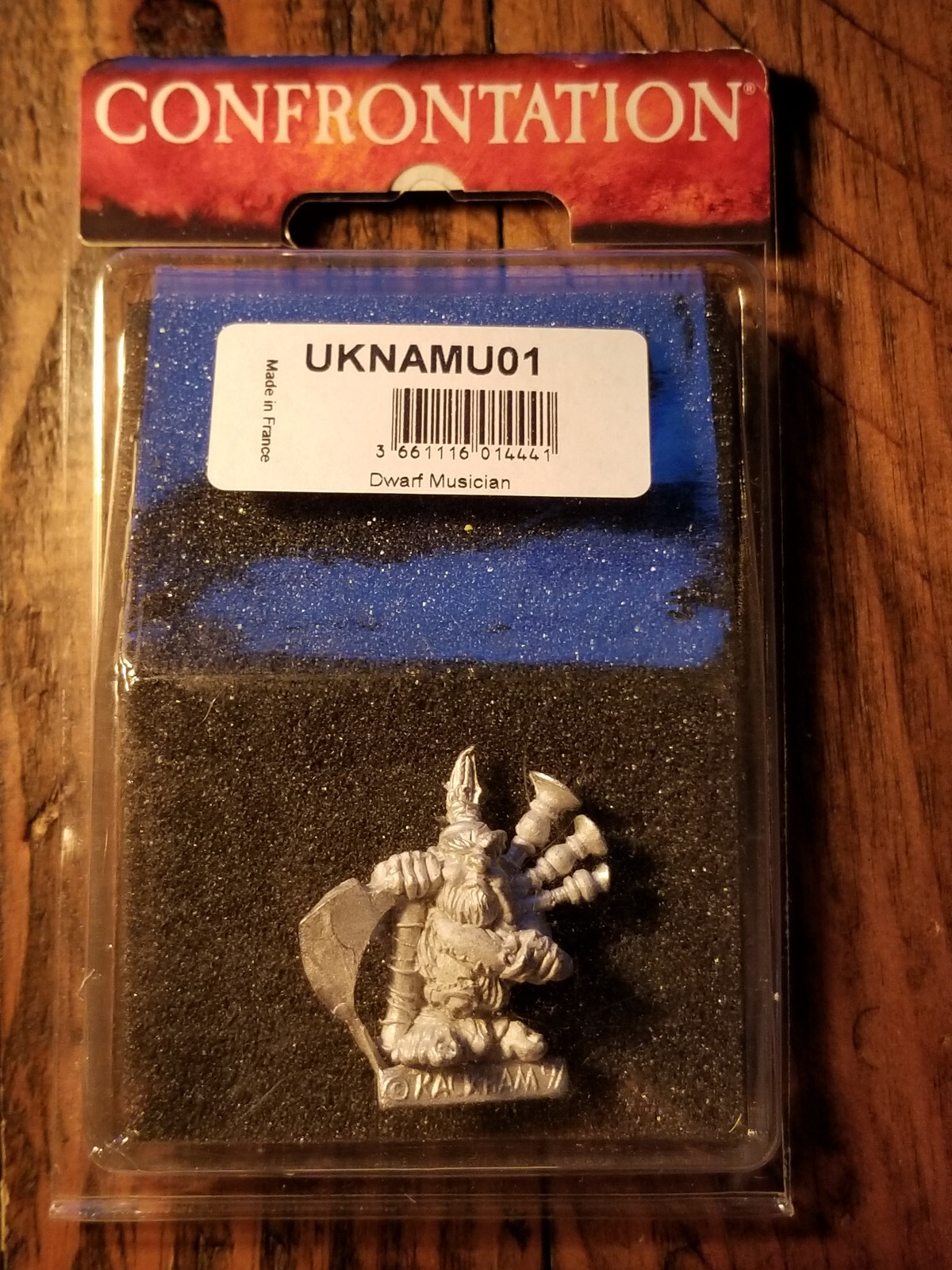 NEW Sealed Rackham Confrontation DWARF MUSICIAN UKNAMU01 METAL LTD RARE ...