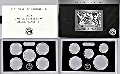 2022-S Silver Proof Set US Mint Package only - NO COINS - OGP | eBay