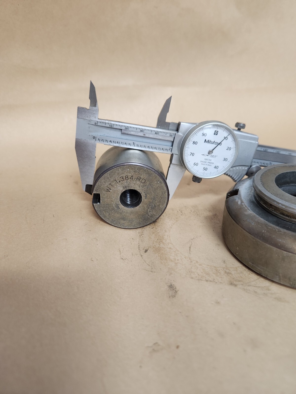WILSON TOOL THIN TURRET ROUND PUNCH SET, PUNCH DIA 1.384 DIA .008 ...