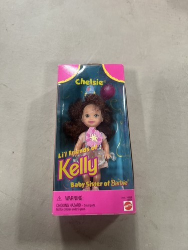 Vintage Mattel Barbie Chelsie Li'l Friends of Kelly in Birthday Party ...