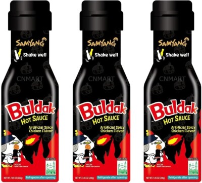 Hot Ones Sauces Sam Yang Buldak Spicy Hot Chicken Flavor Sauce Sam Yang ...