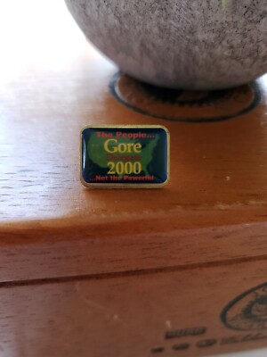 Gore 2000 Presidential Campaign Pin | eBay