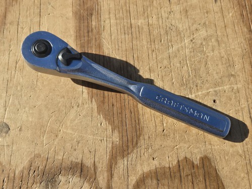 Vintage Craftsman Tools 44811 3/8" Dr Quick Release Ratchet Short ...