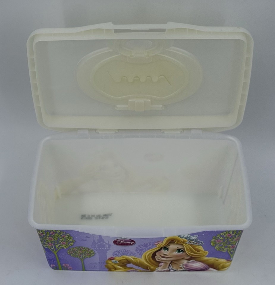 Huggies Disney Tangled Hard Plastic Wipes Container Rapunzel Purple ...