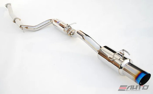 INVIDIA N1 Titanium Burnt Tip Catback Exhaust for Honda Civic SI Coupe ...