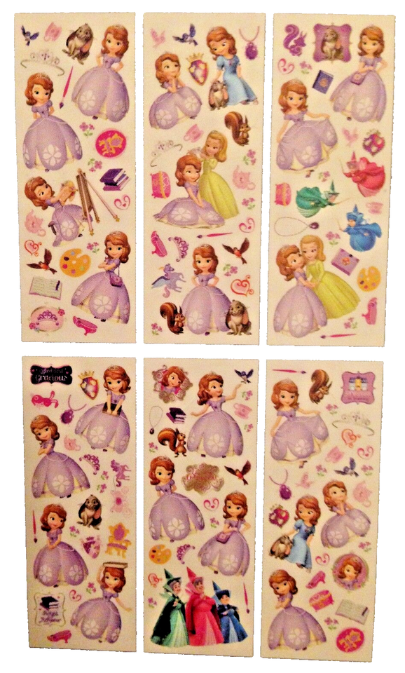 Disney Sofia the First Stickers Flip Pack ST2082 | eBay
