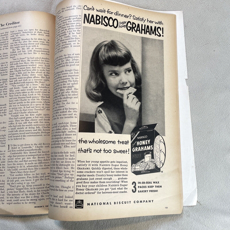 Vintage Woman's Day Magazines Lot of 2 '51 & '54 Junk Journaling or ...