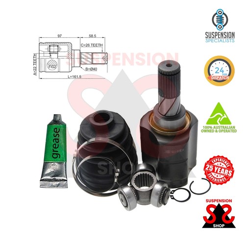 Front Axle Cv Joint Kit, Drive Shaft Suit NISSAN Note 1.6 NISMO S NOTE ...